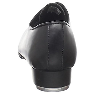 Dance Class Women's PTM101 Full Sole Jazz Tap Oxford,Black,5 M US