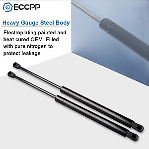 ECCPP 2pcs Rear Trunk Lid Lift Supports Struts Rods Shocks Gas Springs for Mazda 6 2003-2008,for Ford Focus 2005-2011 (With Spoiler)