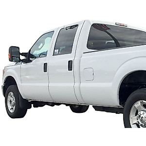 Red Hound Auto Heavy Duty Molded Mud Flaps Compatible with Ford Super Duty F250/F350 2011-2016 Mud Guards Splash Front & Rear 4pc Set (for Trucks without Fender Flares)