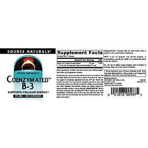 Source Naturals Coenzymated B-3 25 MG - 60 CT