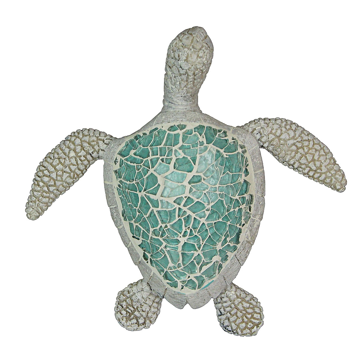 Things2Die4 7 Inch Resin Sea Turtle Sculpture Wall Hanging Beach Home Decor Decorative Art