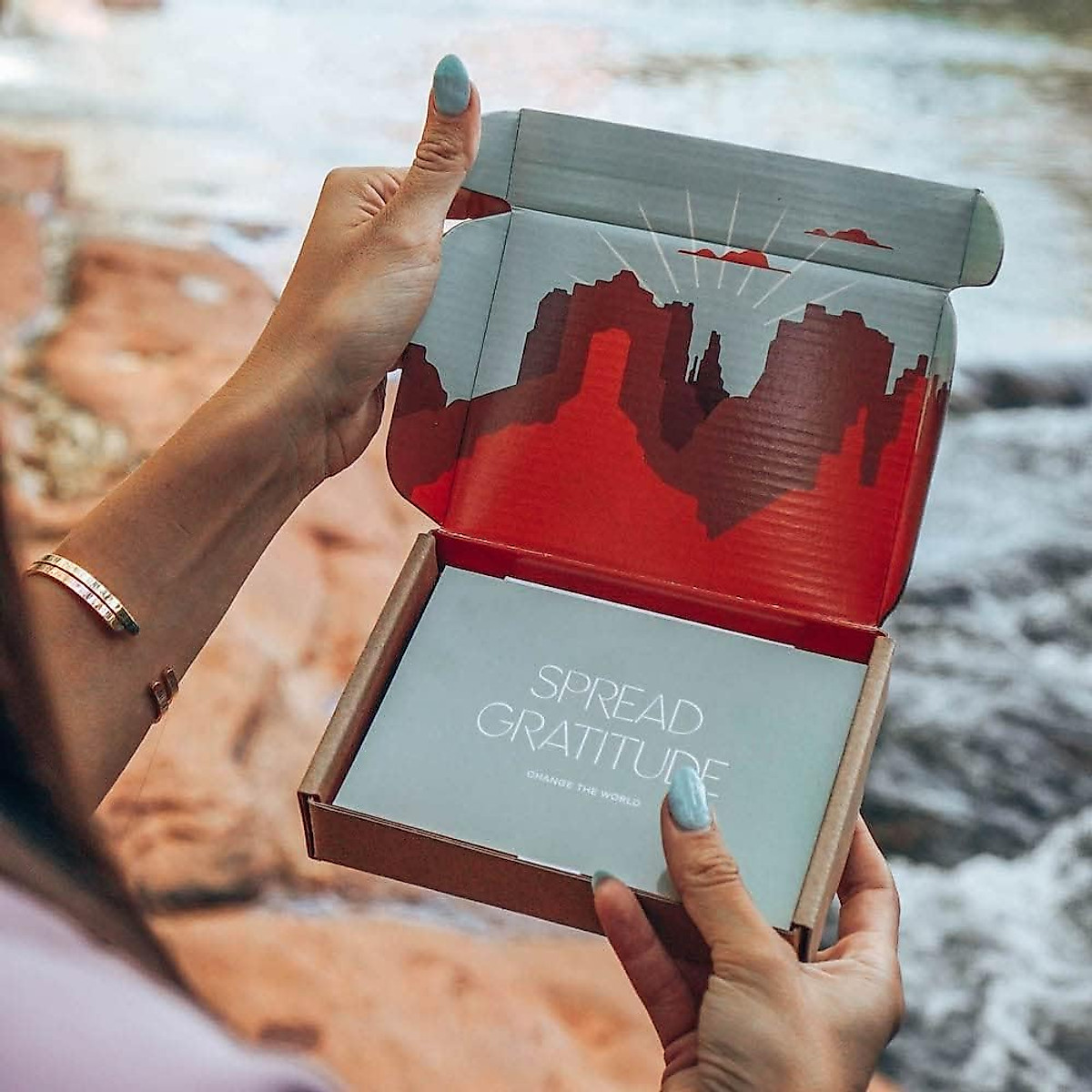 Gratitude Gifted Rose Quartz Bracelet for Women with Sterling Silver Gratitude Charm - Healing Crystal Jewelry, Appreciation Gift, Thankfulness Bracelet, Positive Energy & Emotional Balance.