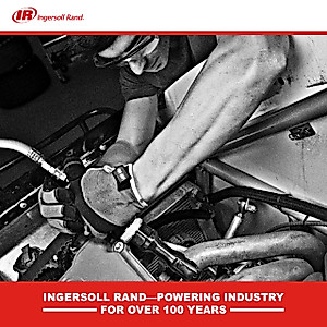 Ingersoll Rand 2235TiMAX-R 1/2" Drive Air Impact Wrench, Lightweight 4.6 lb Design, Powerful Torque Output up to 1,350 ft-lbs, Titanium Hammer Case, Max Control, Red