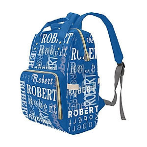 Custom Diaper Bag Personalized for Boy Girl with Name for Dad Mom Men Women Customized Maternity Bag Backpack