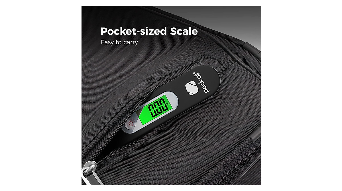 pack all 110 Lbs Luggage Scale, Digital Handheld Luggage Scale, Baggage ...