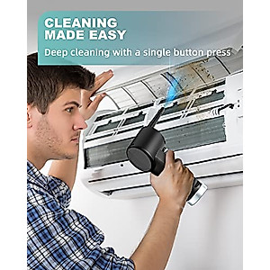 Koonie Cordless Air Duster, Battery Operated Computer Cleaning Duster, Portable Replaces Compressed Air Cans, 6000mAh 10W Fast Charging Air Blower, No Gas for Computer Keyboard, Car, Pet House