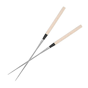 Stainless Steel Chopsticks Reusable Chop Sticks Extra Long 31.5 cm/ 12.4 Inch Cooking Chopsticks Metal Frying Noodle Sushi Japanese Chopsticks