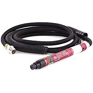 Chicago Pneumatic CP9104Q - Air Pencil Die Grinder Tool, Welder, Woodworking, Automotive Car Detailing, Stainless Steel Polisher, Heavy Duty, 1/8 Inch (3mm), 0.05 HP / 40 W - 60000 RPM, 0.25 , Red