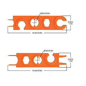 Geosiry 2 Pair Solar Connector Tool, Solar Panel Connector Assembly Tool for Solar Connectors, Solar Cables (2 Pairs Wrenches)