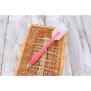 HiramWare Silicone Spatula Set of 4 - Heat Resistant Flexible Spatula 450F with Stainless Steel Core - Food Grade Premium Good Grip Kitchen Utensils - Seamless, Heavy Duty, BPA Free, Dishwasher Safe