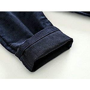 Kimocat Baby Boy Casual Suit 2pcs Cotton Long Sleeve Plaid Button-Down Shirt Pant Outfits Clothes Set (6/12M)