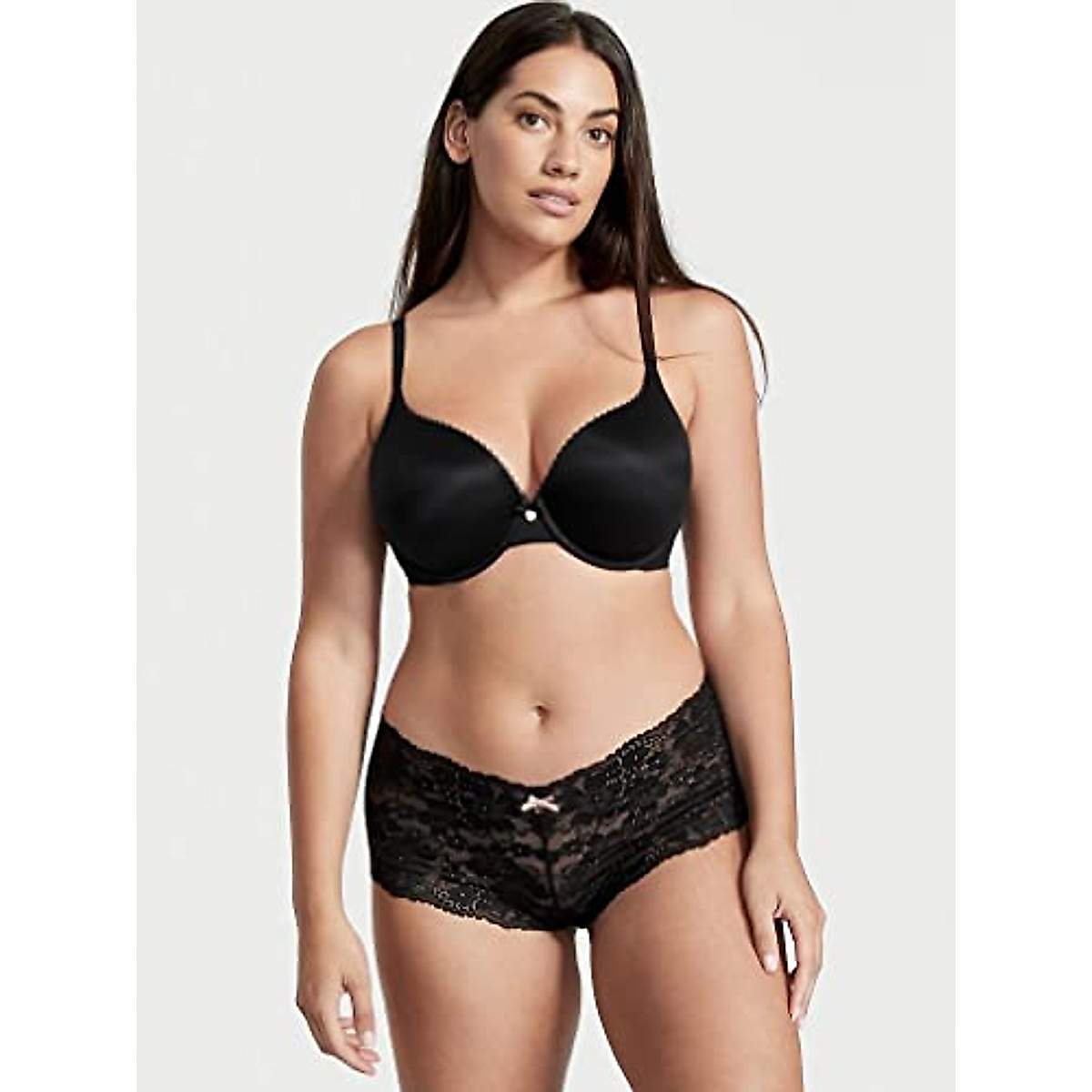 Victoria's Secret Body by Victoria Smooth Push-Up Perfect Shape Bra, Black, 36B