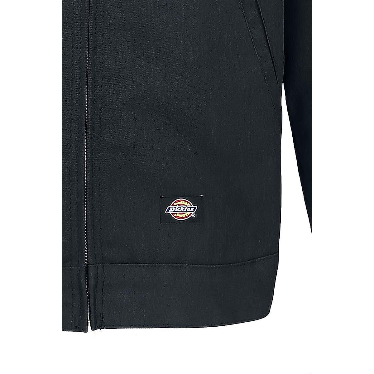 Dickies Men's Insulated Eisenhower Front-Zip Jacket, Black, X-Large/Regular