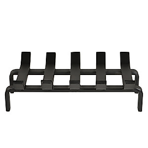 SteelFreak Heavy Duty 13 x 10 Inch Steel Grate for Wood Stove & Fireplace - Made in The USA
