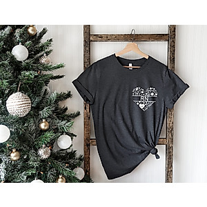 RN, CNA, ER NURSE UNISEX SHORT SLEEVE SHIRT