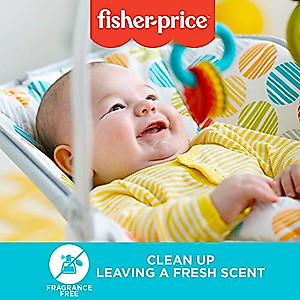 Fisher Price Baby Wipes Unscented, Hypoallergenic, Water Baby Diaper Wipes for Newborn and Sensitive Skin - Flip Top - 80 Count (Pack of 3) 240 Wipes