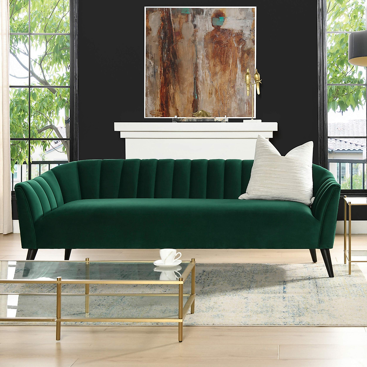 Sandy Wilson Home Sienna sofas, Evergreen