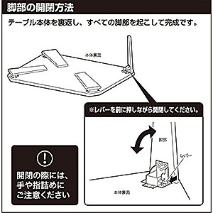 broken leg low table (75x50)