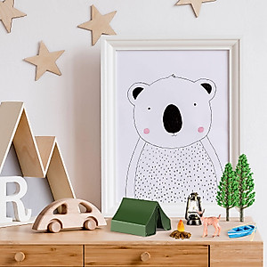 Yookeer 11 Pcs Camping Cake Topper Fireside Camp Decor Set Fireside Camp Christmas Cake Topper Camping Themed Cake Topper Camping Cake Decoration for Forest Theme Birthday Party Supplies(Fresh Style)