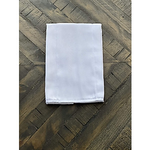 Elegance Diaper, Prefold Cloth Diaper Regular 4x6x4 6 Pack 100% Cotton (White)