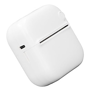 CNMF Mini Portable Printer, Connection Ohoto Printer Thermal Printing 1000 mAh Lithium Battery, for Students, Families