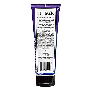 Dr Teal's Foaming Bath and Lotion Mothers Day Gift Set (2 Pack, 42oz Total) - 34oz Relax & Relief Eucalyptus & Spearmint Foaming Bath, 8oz Nighttime Therapy Melatonin Body Lotion - at Home Spa Kit