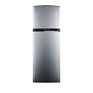 Summit FF948SS 8.8 cu.ft. Frost-Free Refrigerator-Freezer In Slim 22” Width For Small Kitchens, Stainless Steel
