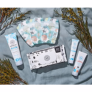 The Honest Company Organic All-Purpose Balm Certified Organic Plant-Based Hypoallergenic Skin Care, 3.4 Ounces and The Honest Company Diaper Rash Cream, 2.5 oz.
