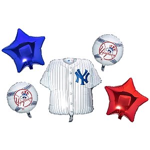 Anagram New York Yankees Balloon Bouquet, No Size, Multicolored