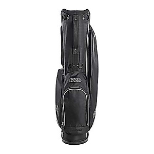 IZZO Ultra Lite Stand Bag, Black,Black/White 3.2 pounds