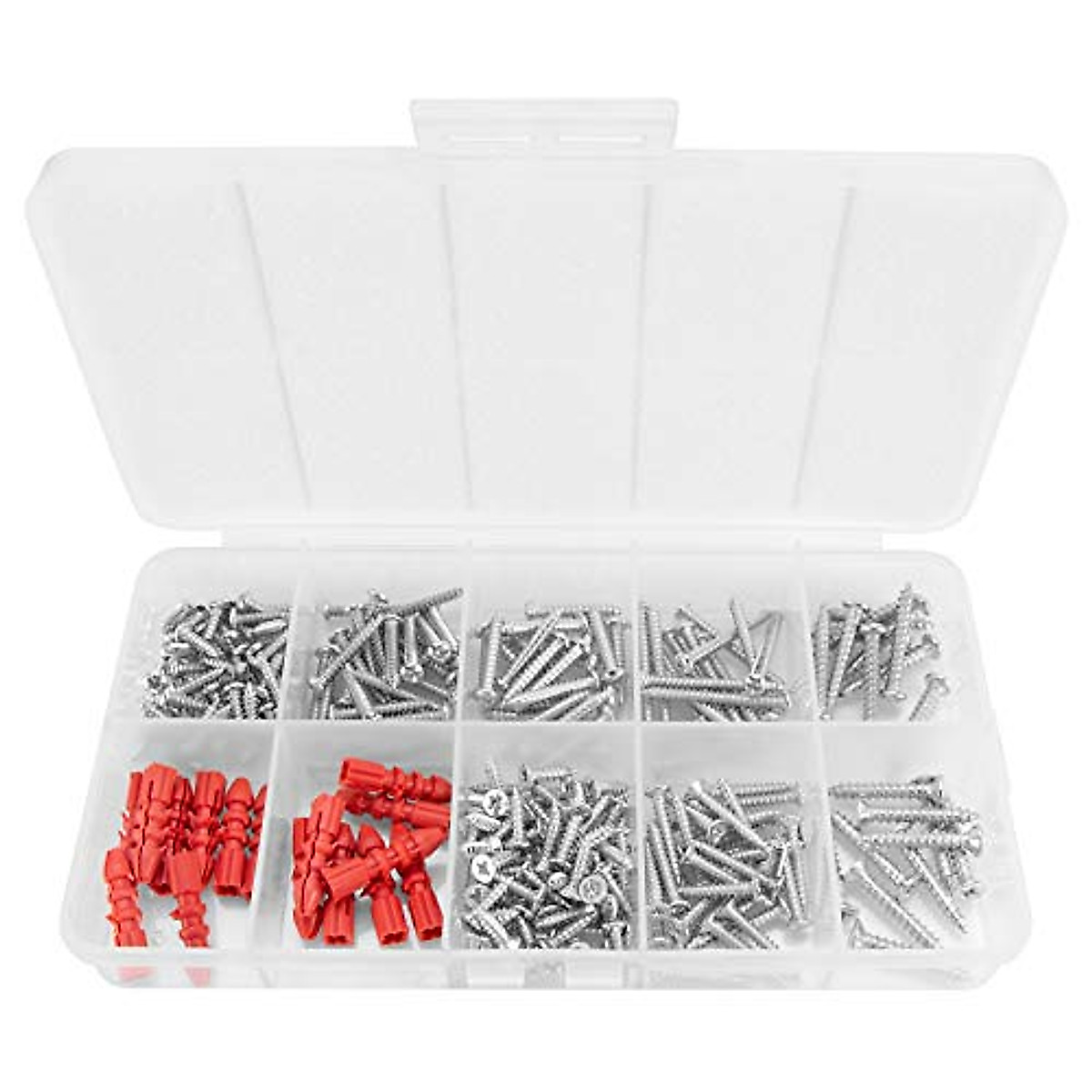 Performance Tool W5199 Organizer Tote with 1,000pc Home Fastener Assortments