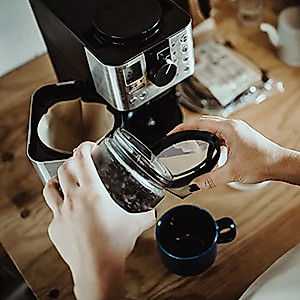 DEFUTAY Coffee Filter, Stainless Steel Coffee Machine Filter Basket Reusable Replacement Coffee Filter for Machines and Brewers, BPA Free (1 PC)