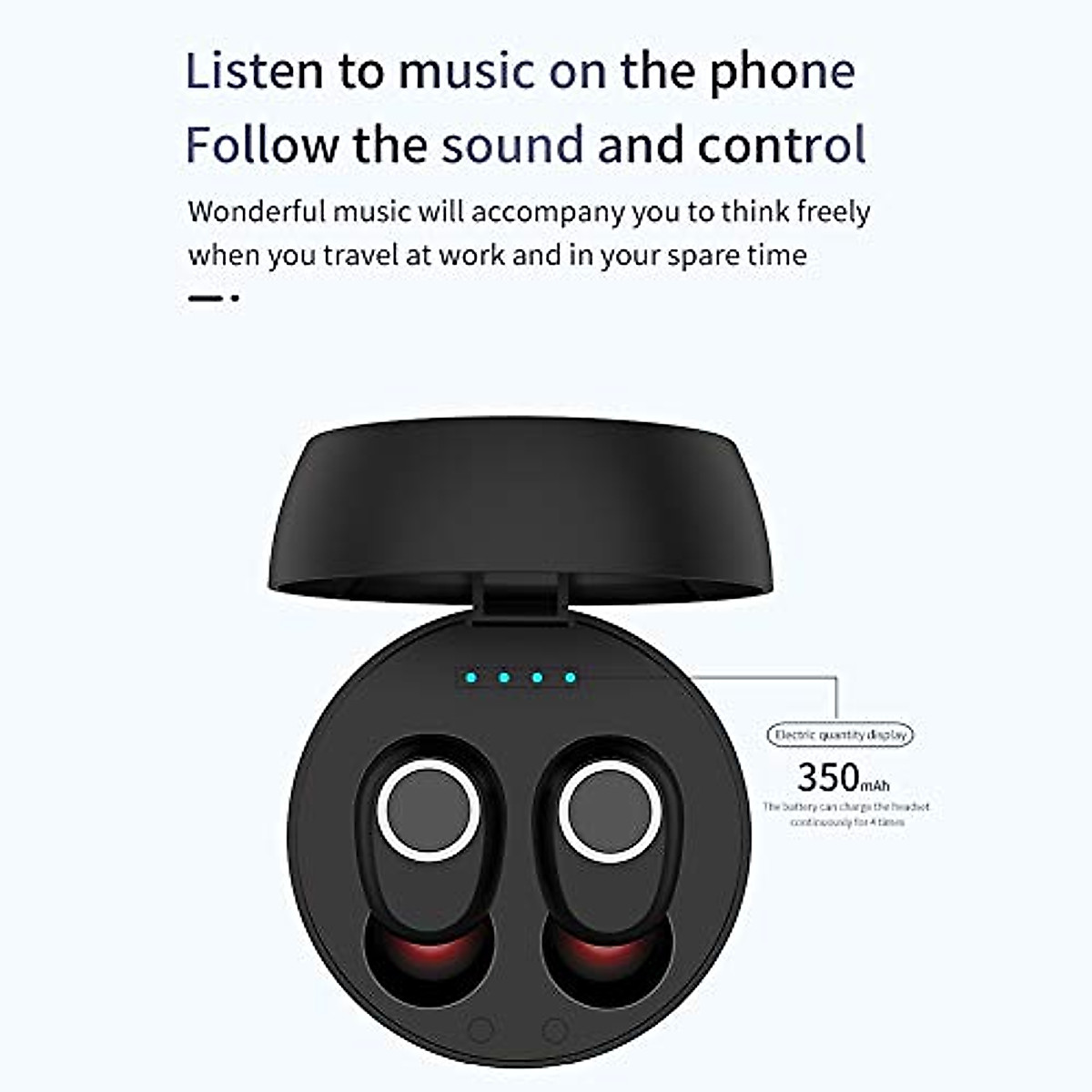 Heave Wireless Sports Earbuds,Bluetooth 5.0 Headphones with Mini ...