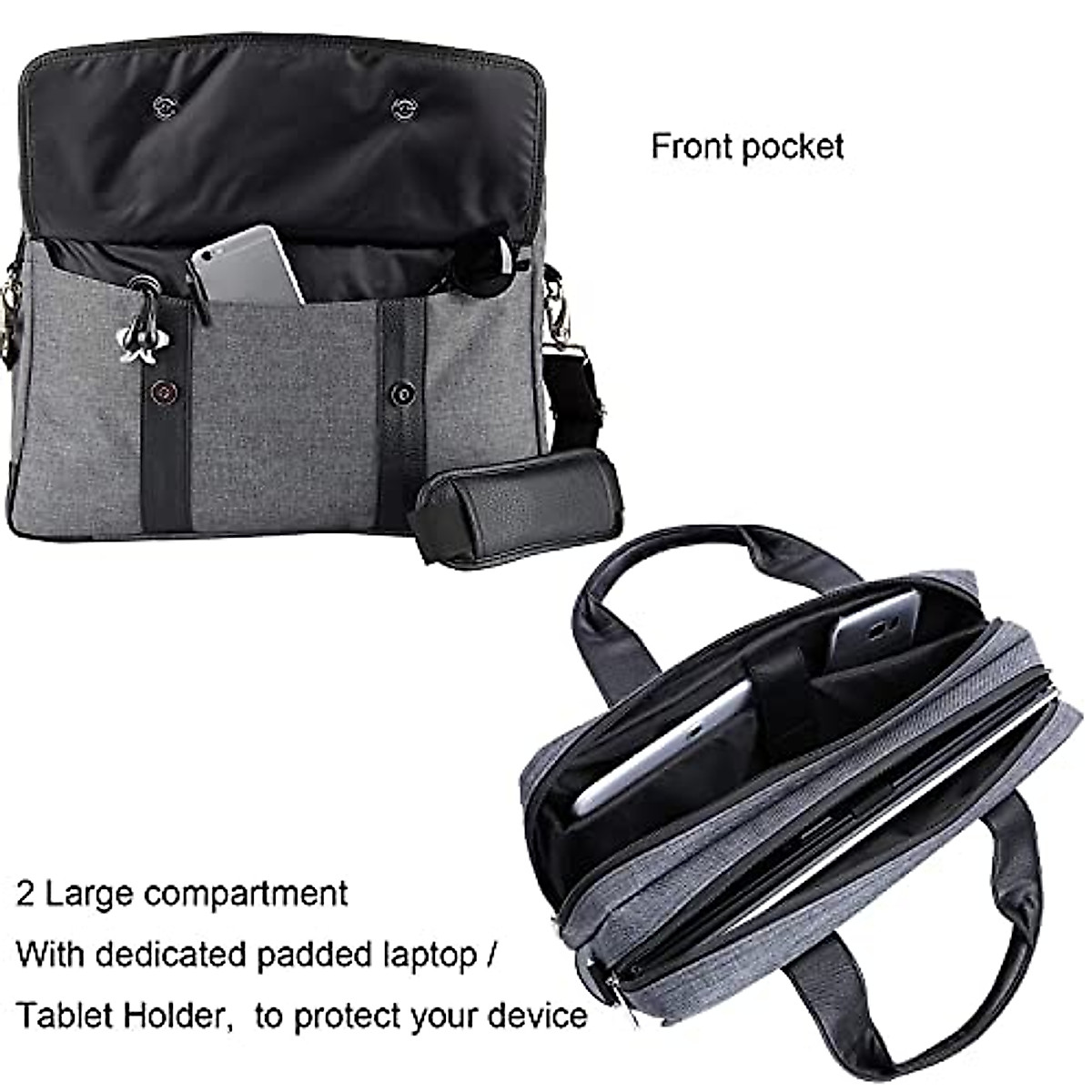15.6 16 Inch Laptop Bag Handbag Compatible with Lenovo ThinkPad P15V P16s T15P T16 Gen 3 2 1, P1 Gen 7 6 5 4 3 2 X1 Extreme