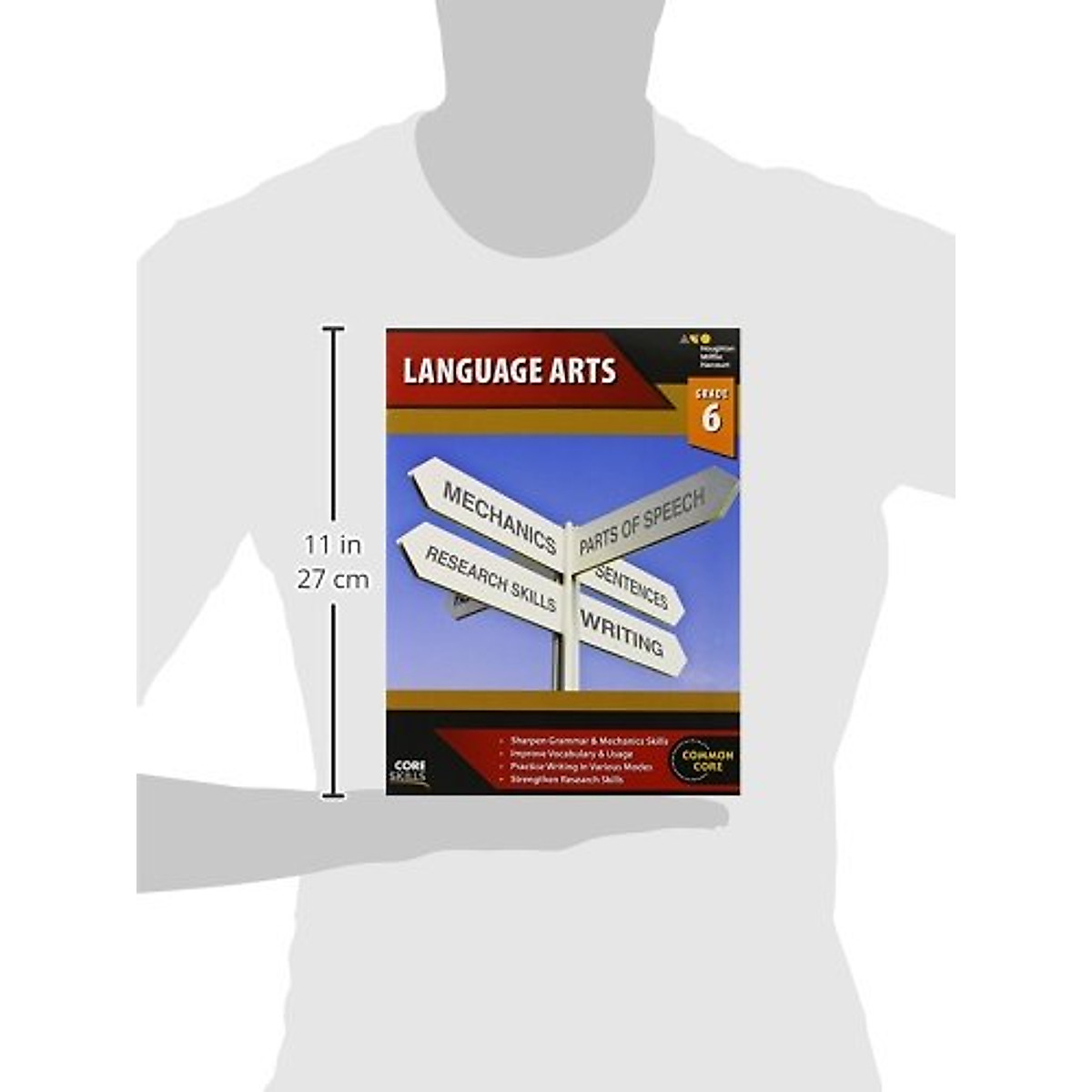 houghton mifflin harcourt Steck-Vaughn Core Skills Language Arts: Workbook Grade 6