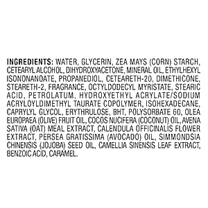 Jergens Natural Glow Self Tanner Body Lotion, Sunless Tanning, Medium to Deep Skin Tone, Daily Moisturizer with Coconut Oil, Vitamin E and Antioxidants 10 Oz