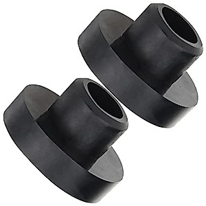 2-Pcs Fuel Tank Grommet Bushing, Universal Nitrile Rubber Fuel Tank Bushing Compatible with Lawn Mower, Garden Tractor and Generator 33679 25 313 01-S MTD Troy Bilt 735-0149 935-0149 104047 46-6560