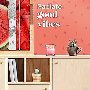 Glade Candle Jar, Air Freshener, Stay Cool Watermelon, 3.4 oz