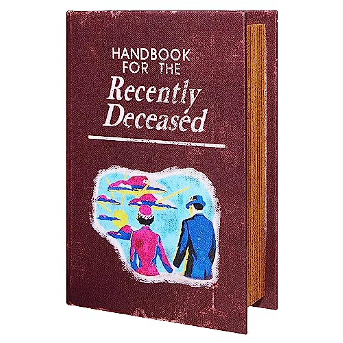 Spirit Halloween Beetlejuice Handbook for The Recently Deceased Trinket Box | Officially Licensed