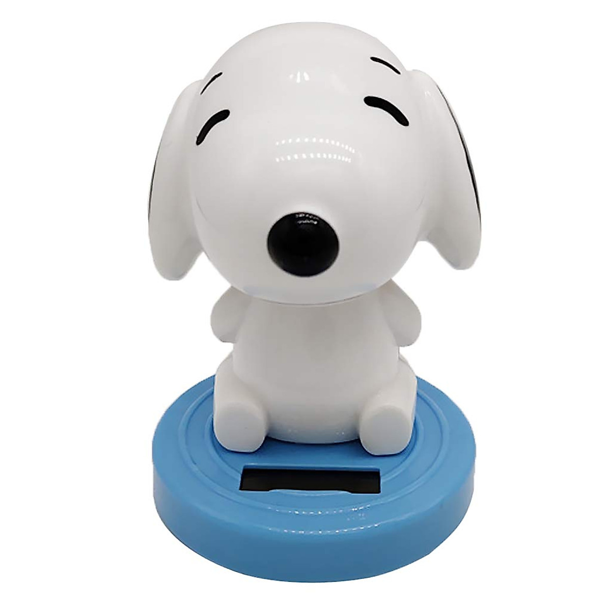 Colcolo Solar Bobbleheads Dog Model, Dashboard Car Decorations, Desktop Ornaments , Blue