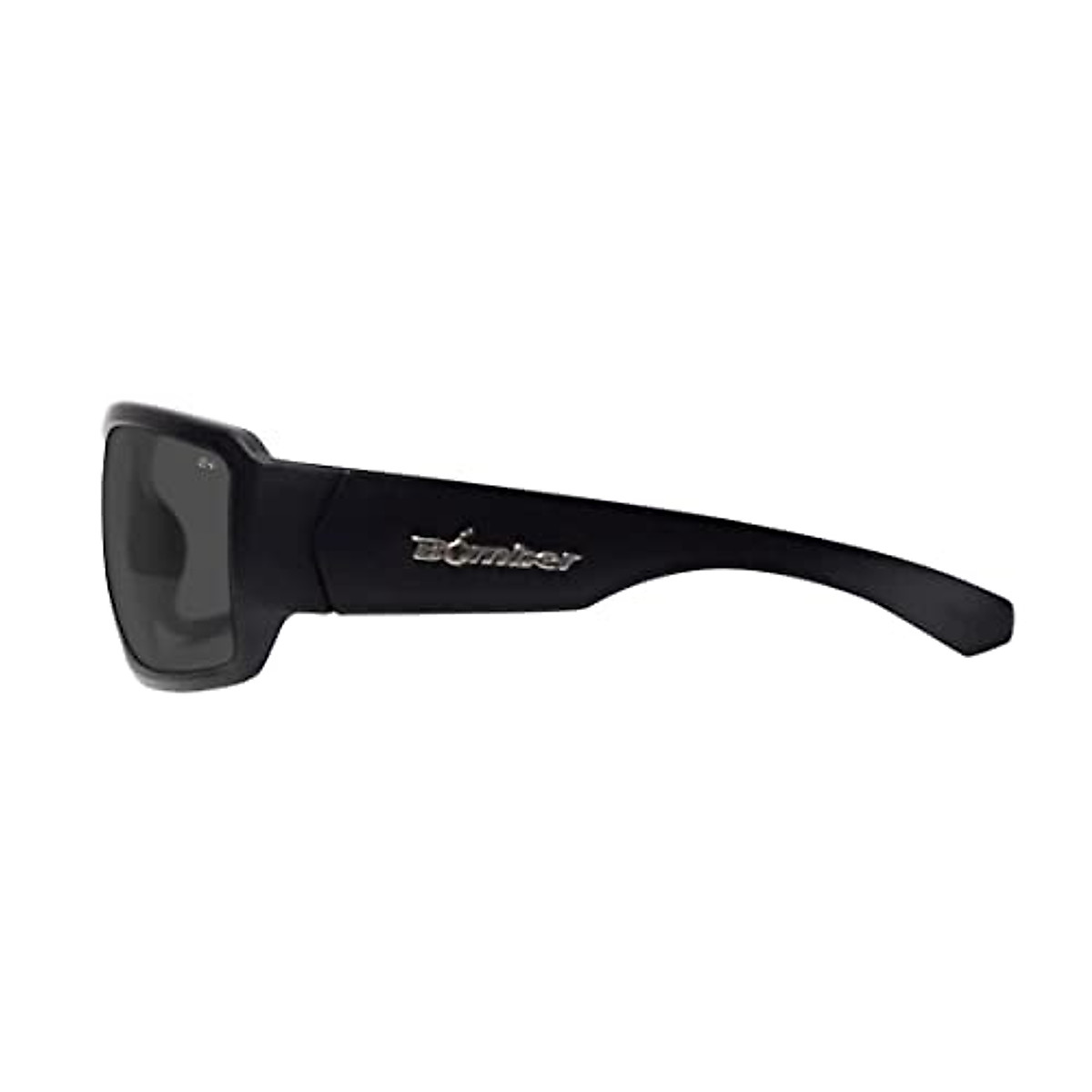 BOOGIE Bomb BG103 Floating Safety Sunglasses: Matte Black frame, Smoke PC Safety lens, Non-Slip Gray foam lining, ANSI Z87+ Compliant, UVA/UVB, Safe for Rugged Activity, Wet Conditions.