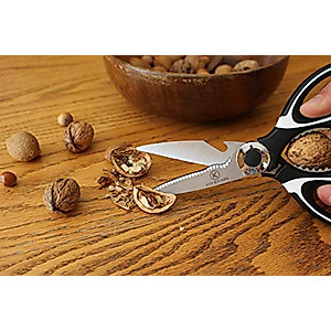 Best kitchen Heavy Duty Cooking Scissors for Food like Chicken, Poultry, Game, Meat, Pizza. Herb Cutting Utility Scissor – Multipurpose Dishwasher Safe Kitchen Shears – Surgical Grade Stainless Steel