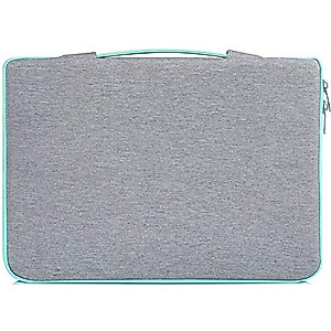 ProCase 14-15.6 Inch Laptop Sleeve Case Protective Bag, Ultrabook Notebook Carrying Case Handbag for MacBook Pro 16" 14" 15" 15.6" Dell Lenovo HP Acer ASUS Samsung Chromebook Computer -Light Grey