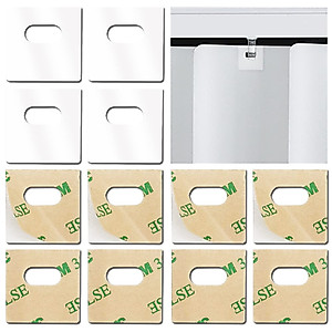 Alamic Vertical Blind Repair Tabs 120 Pieces Vertical Blind Repair Parts Vertical Blinds Replacement Parts Instead of Buying Vertical Blinds Replacement Slats - 60 Sets