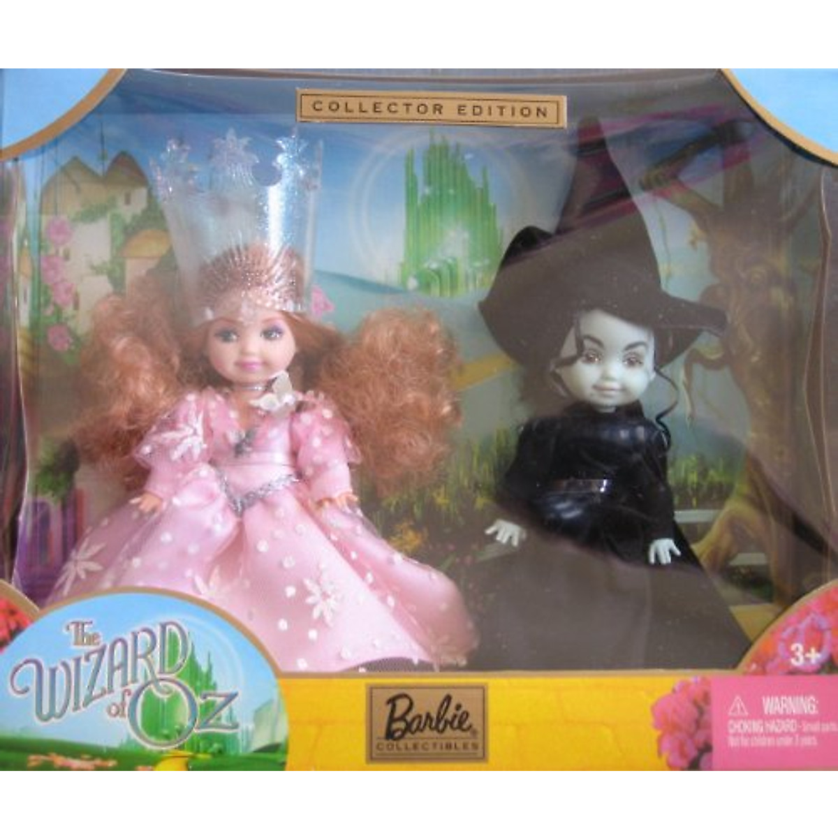Barbie KELLY Doll as Glinda and the Wicked Witch of the West Giftset - Wizard of Oz Collectibles (2003)