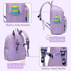 Chase Chic Cute Lightweight Unicorn Kids Backpack and Water Resistant Lunch Bag