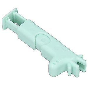 Tgoon Chip Bag Clip, Bag Sealing Clips High Elasticity Bright Color Plastic Material Simple Practical Giraffe Look for Office for Snack Bag for Kitchen(Giraffe Seal Buckle - Green)