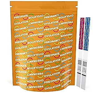 Pregmate 100 Ovulation and 50 Pregnancy Test Strips Predictor Kit