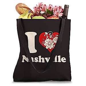 I Love Nashville Tennessee Tote Bag