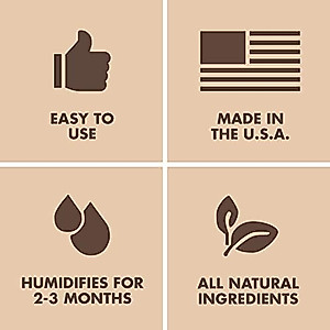 Boveda 72% RH 2-Way Humidity Control – Restores & Maintains Humidity – All In One Solution For Humidification- Patented Technology – Convenient & Versatile - 4 Count Resealable Bag